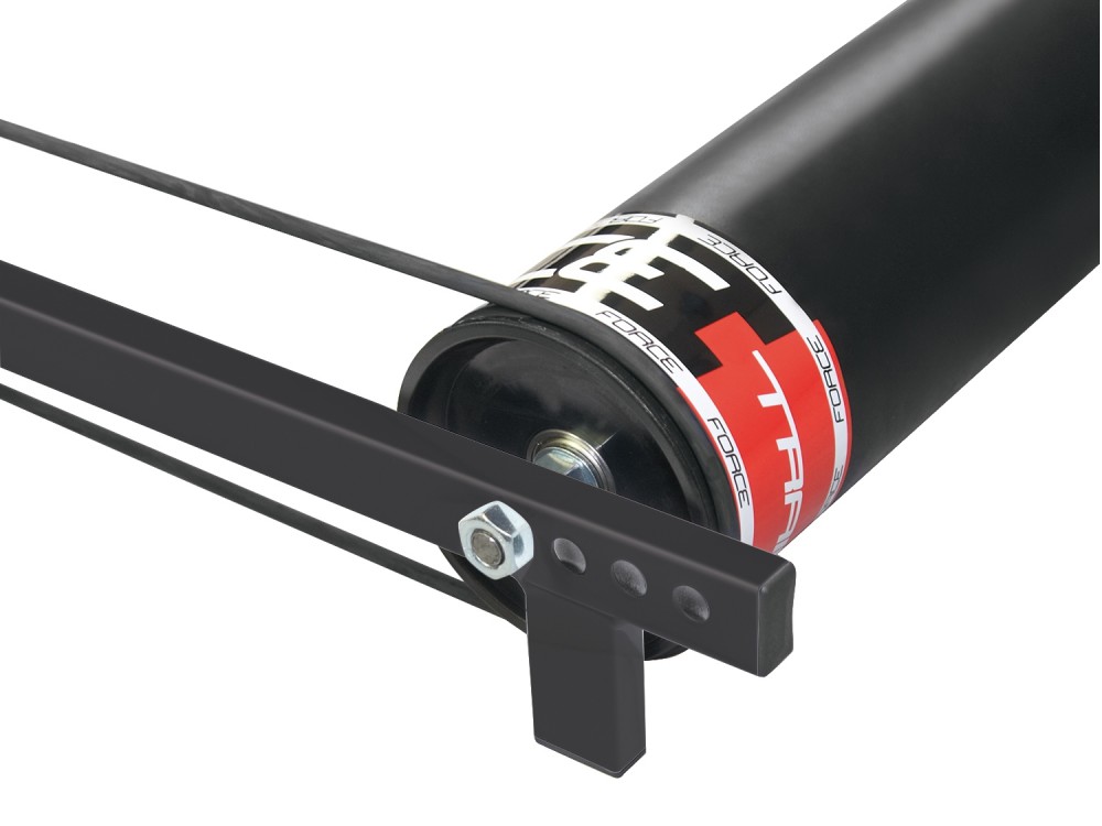 Válce FORCE tréninkové, Fe + plast, černé - CykloNěmčík.cz