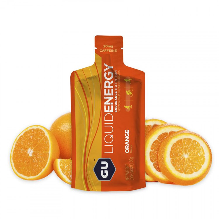 GU Liquid Energy Gel Orange 1 SÁČEK - CykloNěmčík.cz