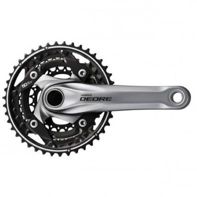 Kliky SHIMANO Deore FC-M612 3x10 175mm stříbrné - CykloNěmčík.cz
