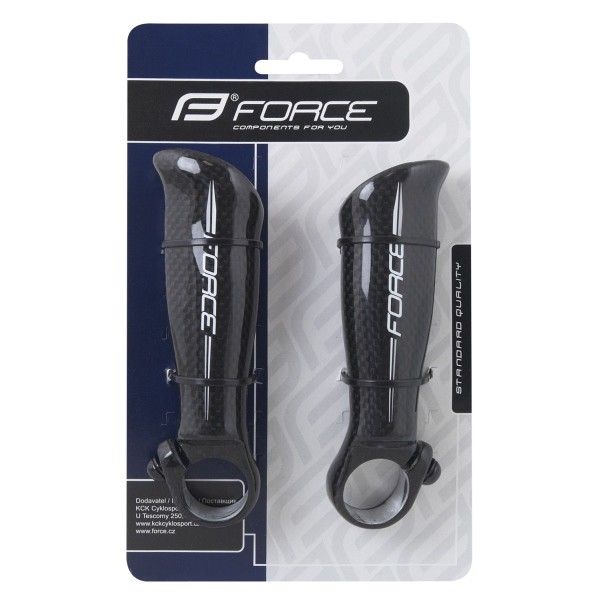 Rohy FORCE KARBON AERO 11 cm, karbon lesklý - CykloNěmčík.cz