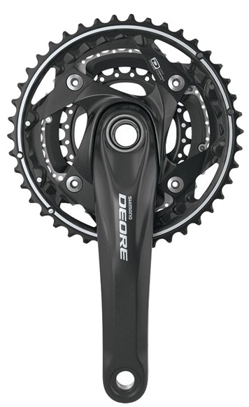 Kliky SHIMANO Deore FC-M610 3x10 48/36/26 175mm černé - CykloNěmčík.cz