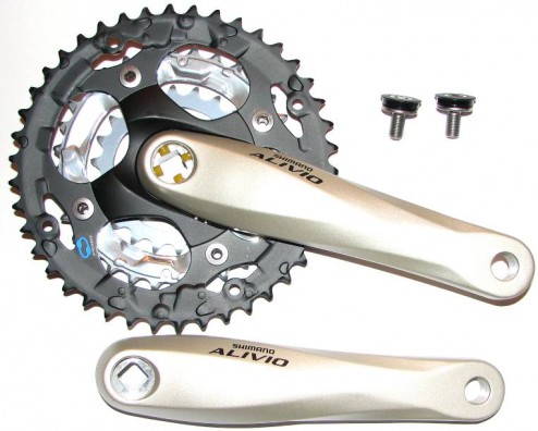 Kliky SHIMANO kliky ALIVIO / FC-M410 170mm - CykloNěmčík.cz