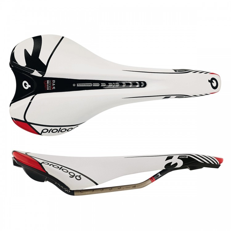 Sedlo PROLOGO SCRATCH 2 PAS TiROX 143 bílé - CykloNěmčík.cz