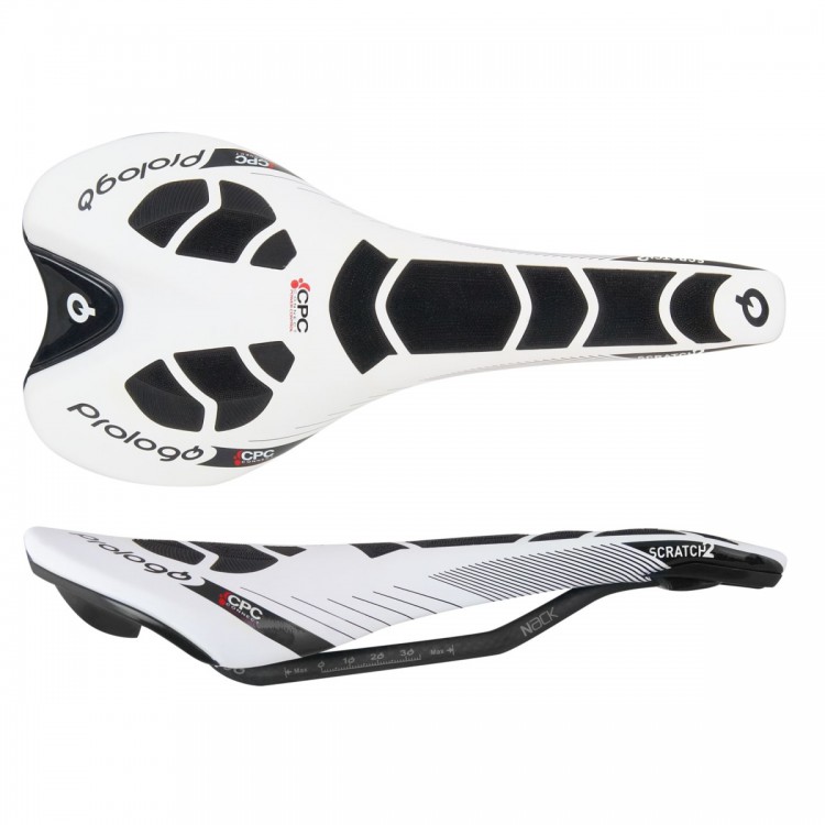 Sedlo PROLOGO SCRATCH-2 CPC NK 134 bílé - CykloNěmčík.cz