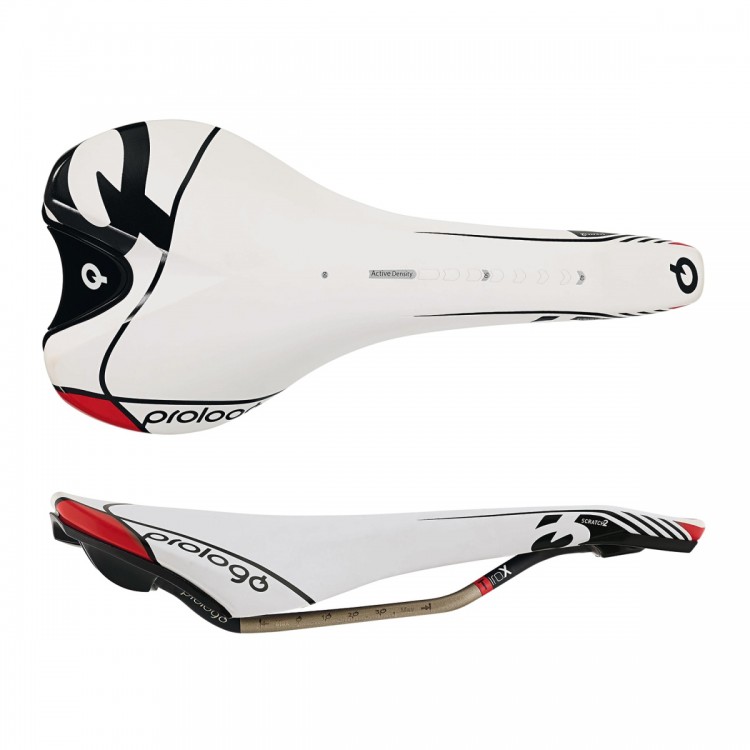 Sedlo PROLOGO SCRATCH-2 TiROX 134 bílé - CykloNěmčík.cz