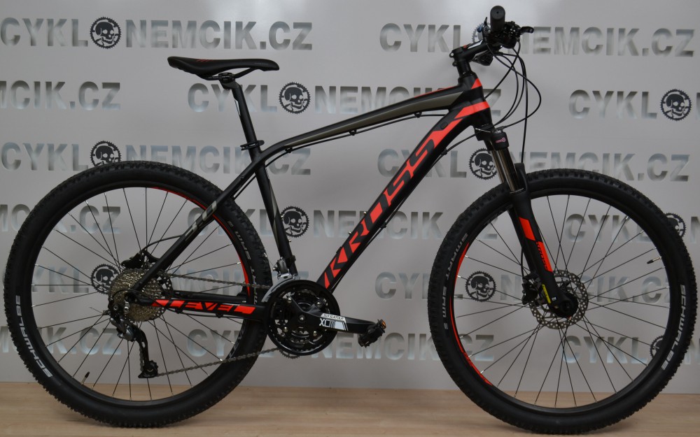 Kolo KROSS LEVEL 3.0 27,5 2018 červená - CykloNěmčík.cz